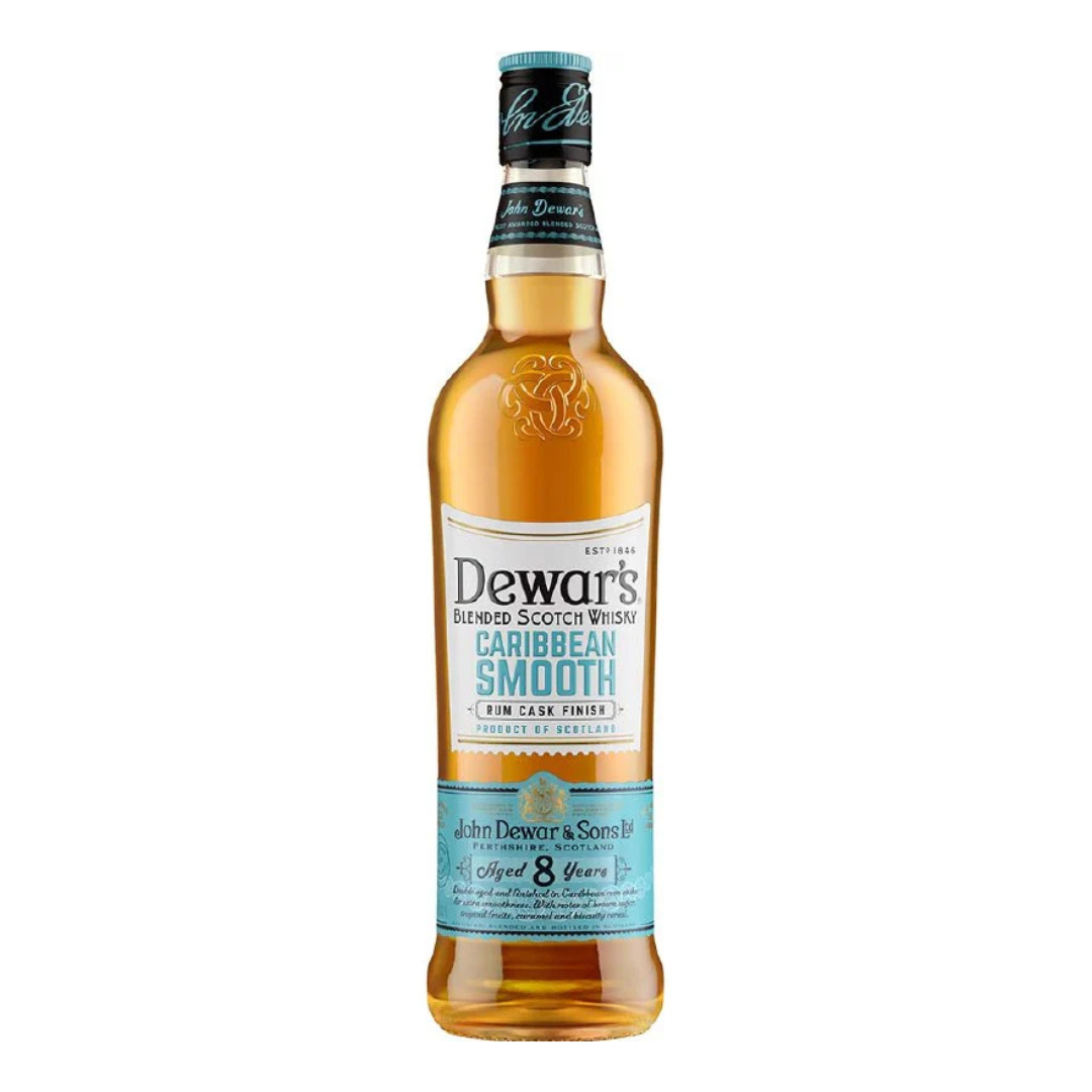 Dewar's Blended Scotch Whisky Caribbean Smooth Rum Cask Finish 8 Year ...
