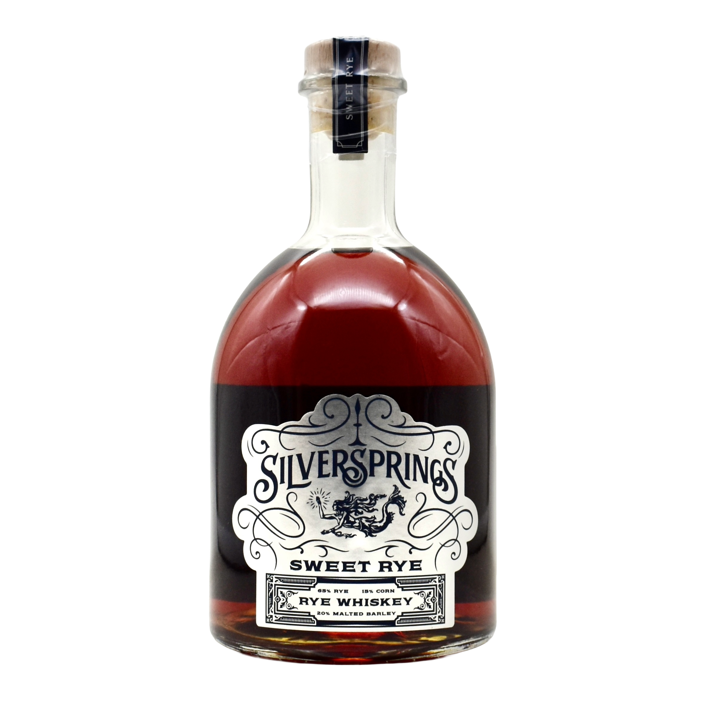 Silver Springs Cask Strength Single Barrel Sweet Rye Whiskey 750ml ...