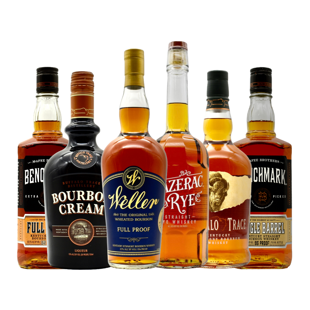 Weller Full Proof Store Pick Combo | 6-Bottle Buffalo Trace Collection ...